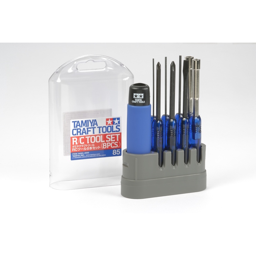 TAMIYA 74085 Rc Tool Set 8Pcs ชุดเครื่องมือ RC - limpitukpol - ThaiPick