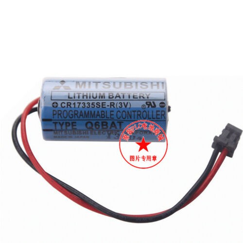 New original mitsubishi Q series PLC battery Q6BAT(cr17335se-r /3V ...