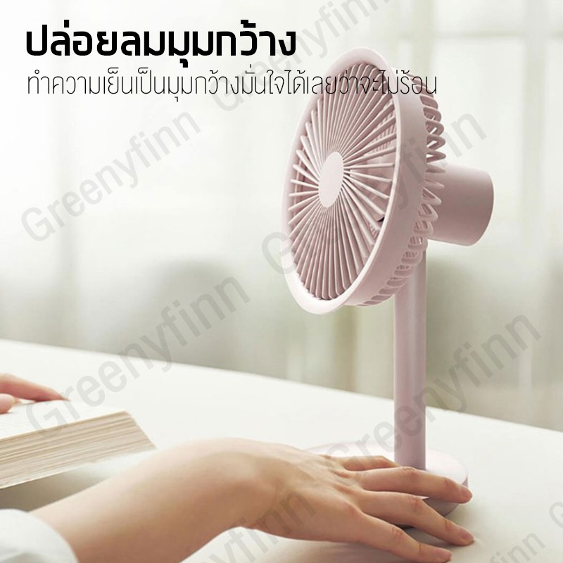 Solove F5 JIPIN Desktop Fan พัดลมตั้งโต๊ะ 12" พัดลมพกพา - greenyfinn ...