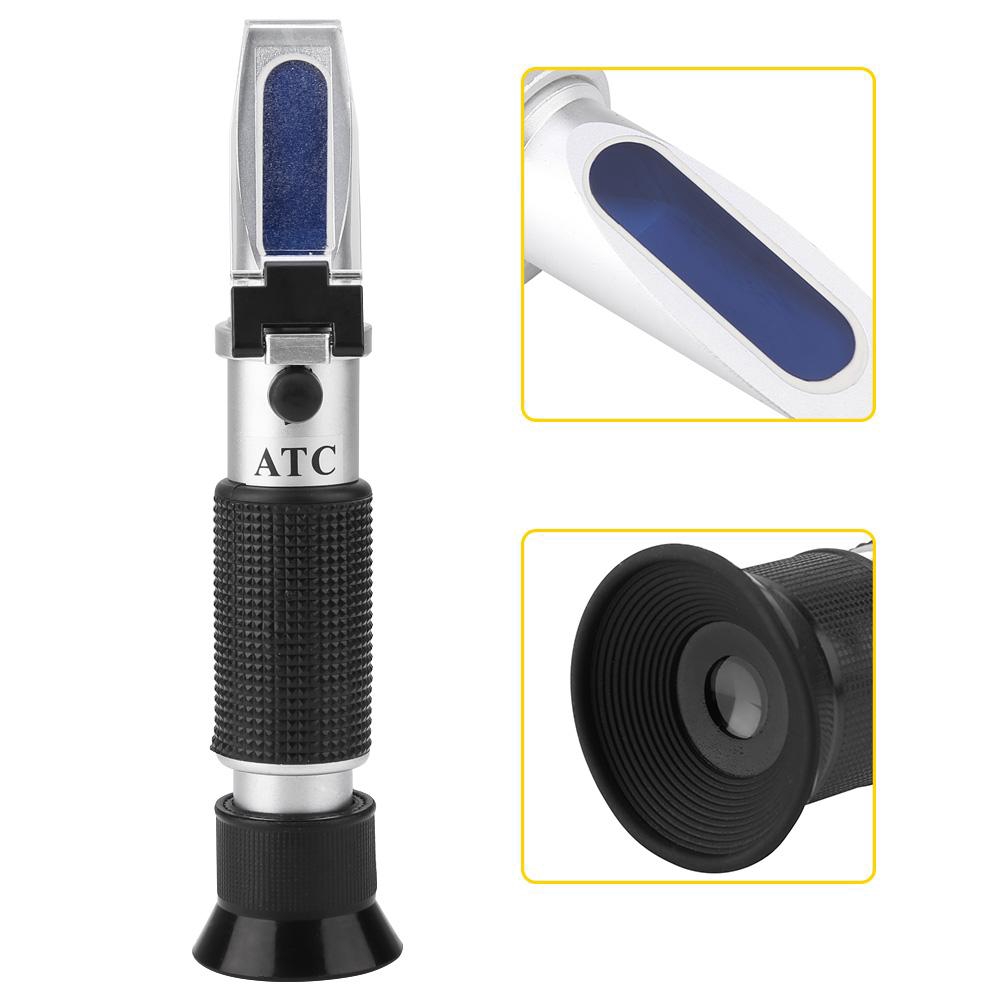 RZ134 Handheld Brix Meter Refractometer Salinity Meter 2 in 1 Sweetness ...