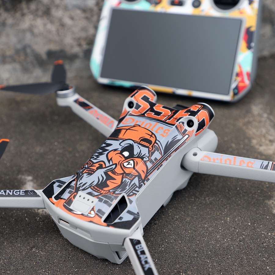 UAVFor DJI Mini 3 ro Stickers Drone rotective Film Waterroof Aircraft ...
