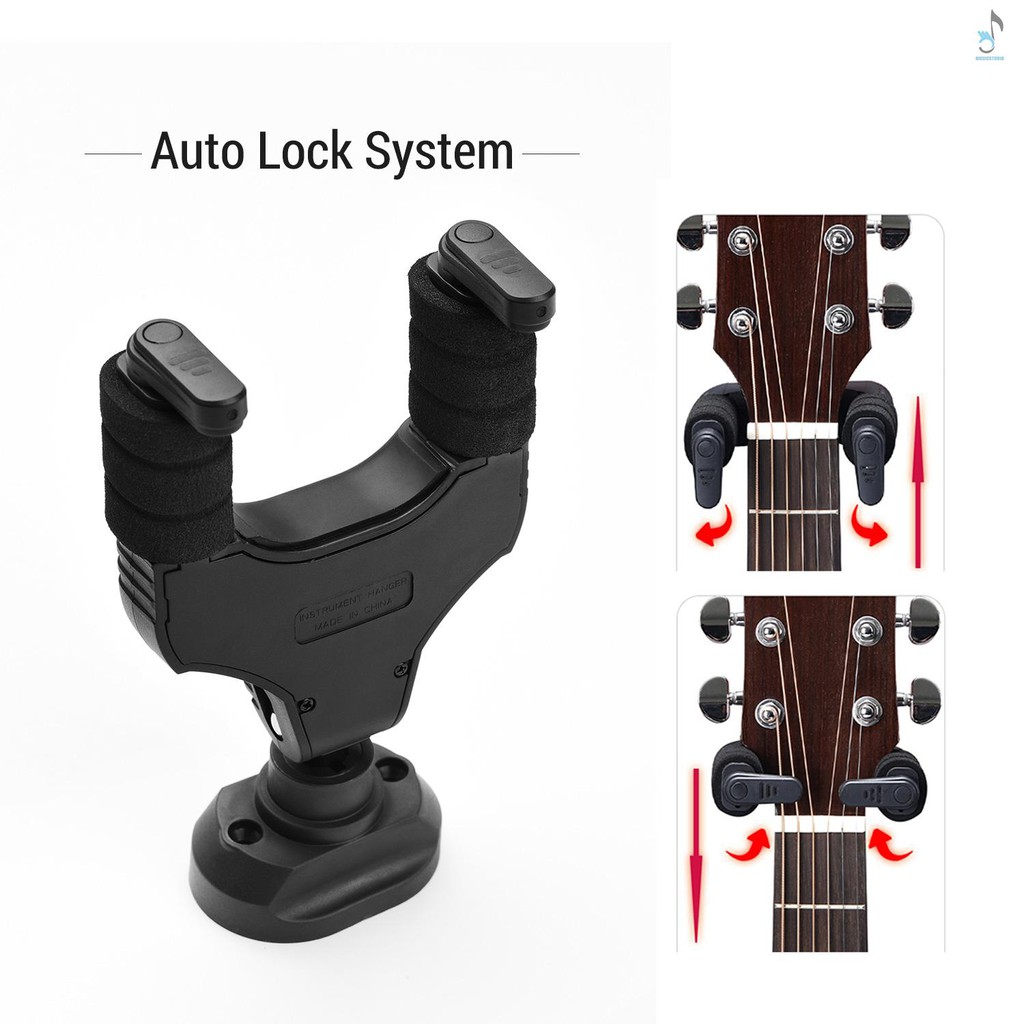 Aroma Ah - 89 อุปกรณ์ตะขอแขวนสําหรับกีตาร์อะคูสติก กีตาร์ไฟฟ้า เบส อูคู ...