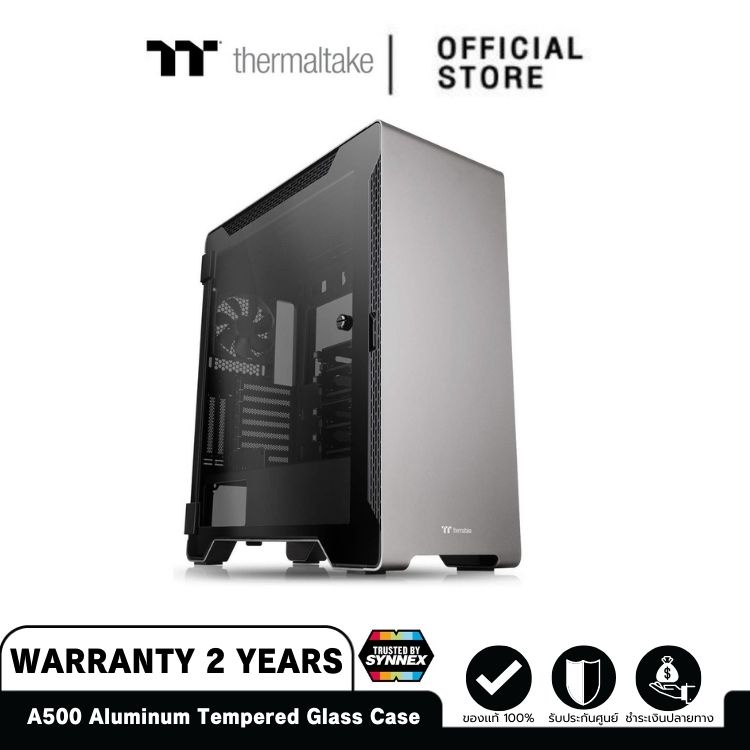 Thermaltake A500 Aluminum Tempered Glass Edition Mid Tower Chassis Case ...