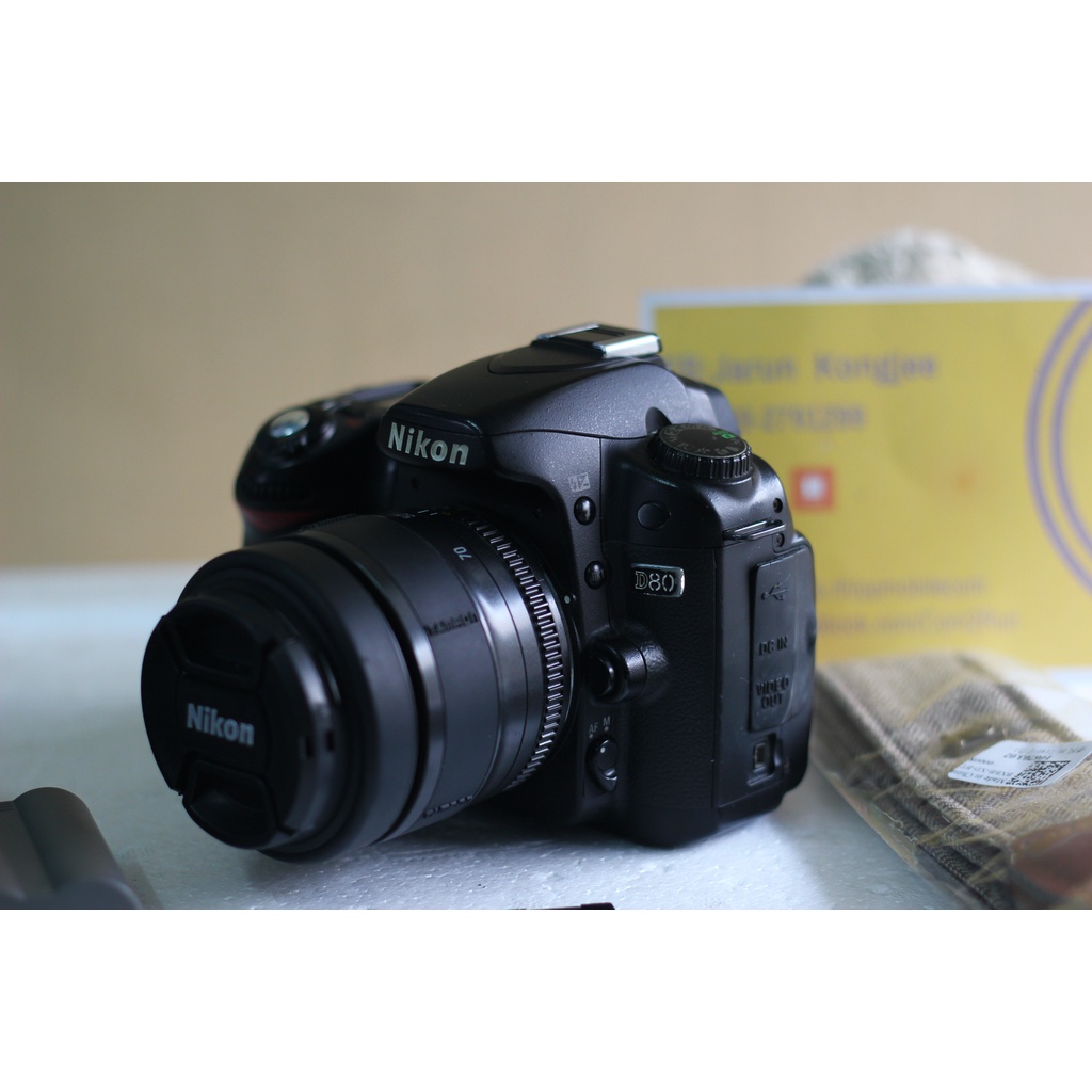 กล้อง DSLR NIKON D80 พร้อมเลนส์ Tamron 28-70 mm พร้อมใช้งาน - run_camera - ThaiPick
