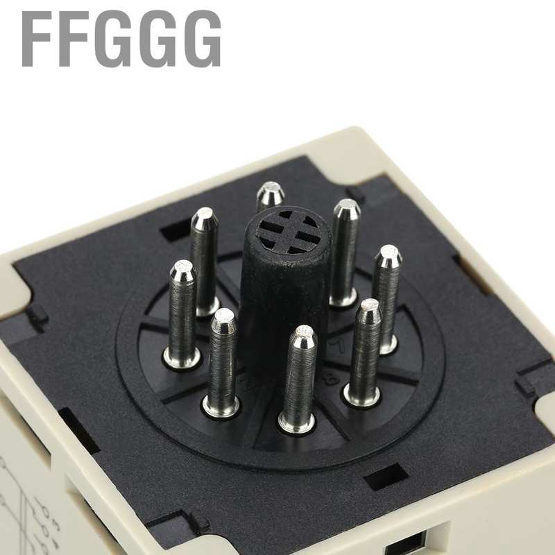 Ffggg H3Cr - A8 Delay Timer Relay 1 . 2 S - 300 H ลูกบิดควบคุมเวลา 8 ...