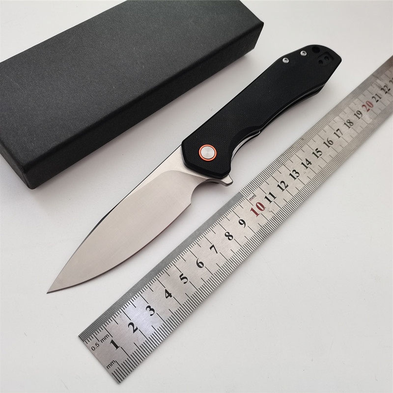 野营刀HWZBBEN J131 Folding Knife D2 Blade G10 Tactical Camping Pocket ...