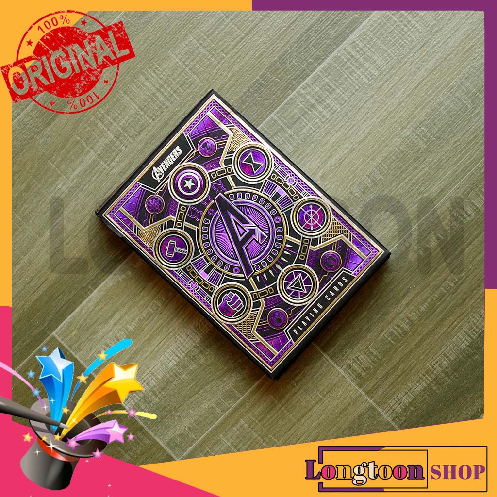 อุปกรณ์มายากล Theory11 Avenger Playing Cards | Shopee Thailand