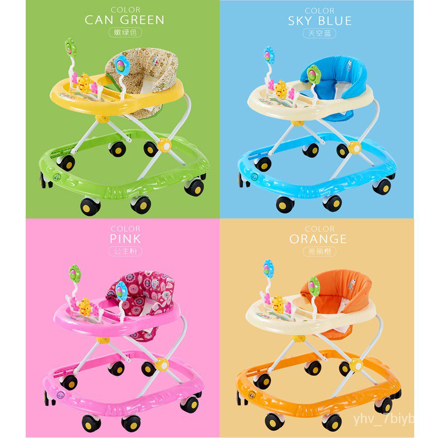 8 Rolling Wheels Baby Walker vnvJ - yhv_7biyb7 - ThaiPick