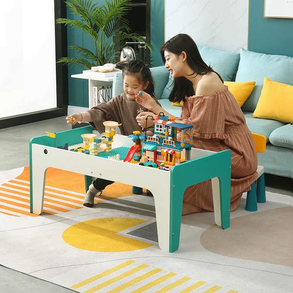 Building block table children multi-functional compatible high flagship ...