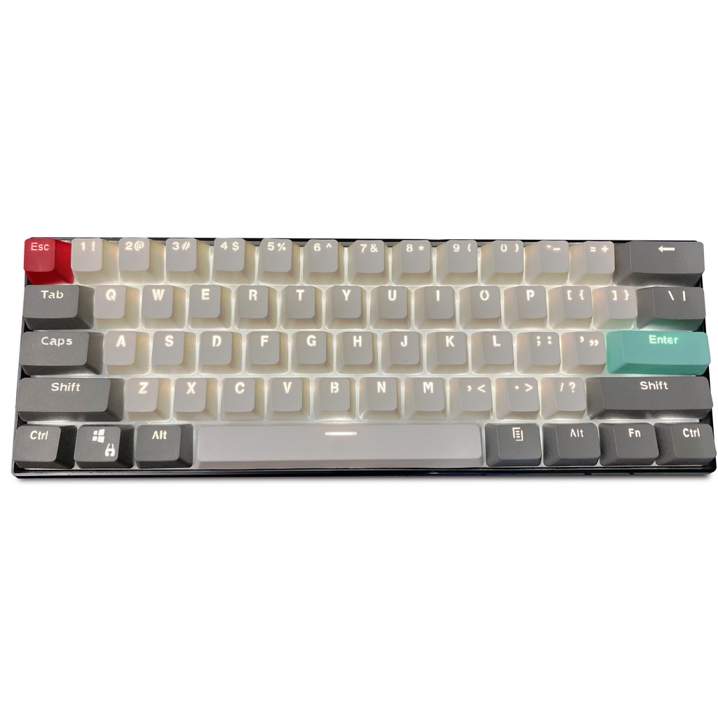 Keycap, 61 keycap backlit GH60 / RK61 / ALT61 / Annie / two-color ...