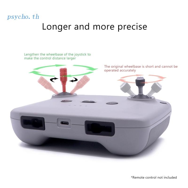 Psy ปุ่มจอยสติ๊กอะลูมิเนียมอัลลอย สําหรับ Mini 3 Pro Mini 2 Air 2 ...