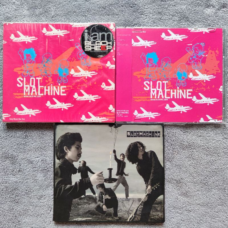 ซีดี Slotmachine ขายเหมา (1 ซีล, 2 แผ่นตัดสวยใสใหม่พร้อมใบแทรกครบ, 3 ...