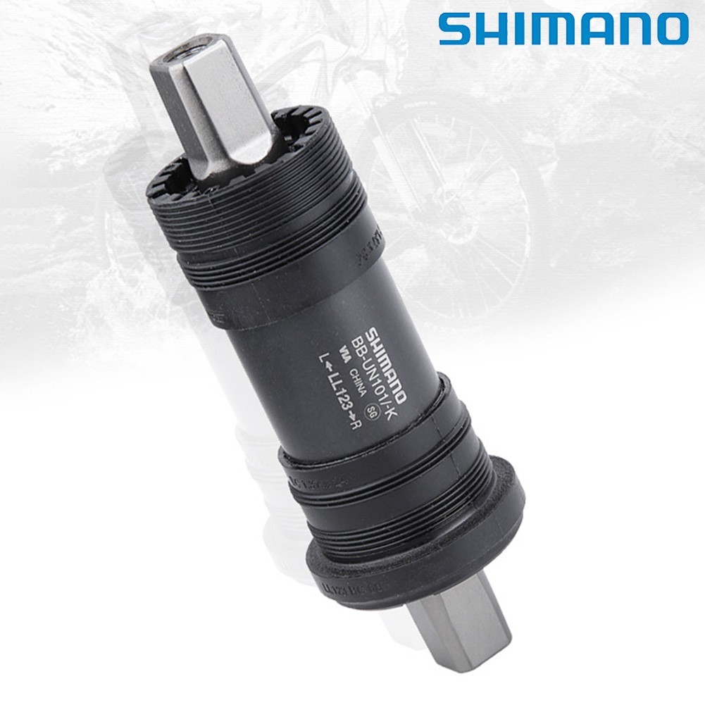 Shimano BB-UN101 MTB Bike Square Taper Bottom Bracket Square Hole Axis ...