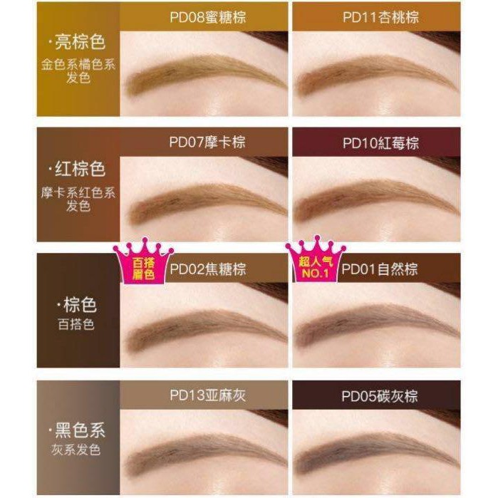 (อันดับ 1 @Cosme) Excel Powder & Pencil Eyebrow ดินสอเขียวคิ้ว 3 in 1 จากเอกเซลล์ พกแท่งเดียว ...