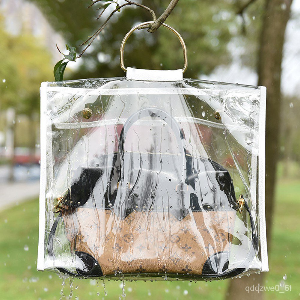 Pink Five-piece Suit Clear Dust-proof Bag Transparent Dust Bag ...