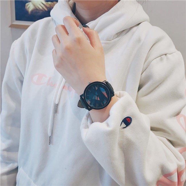 นาฬิกาข้อมือลําลอง รุ่น Tik Tok Junior High School แบบเรียบง่าย สไตล์ ...