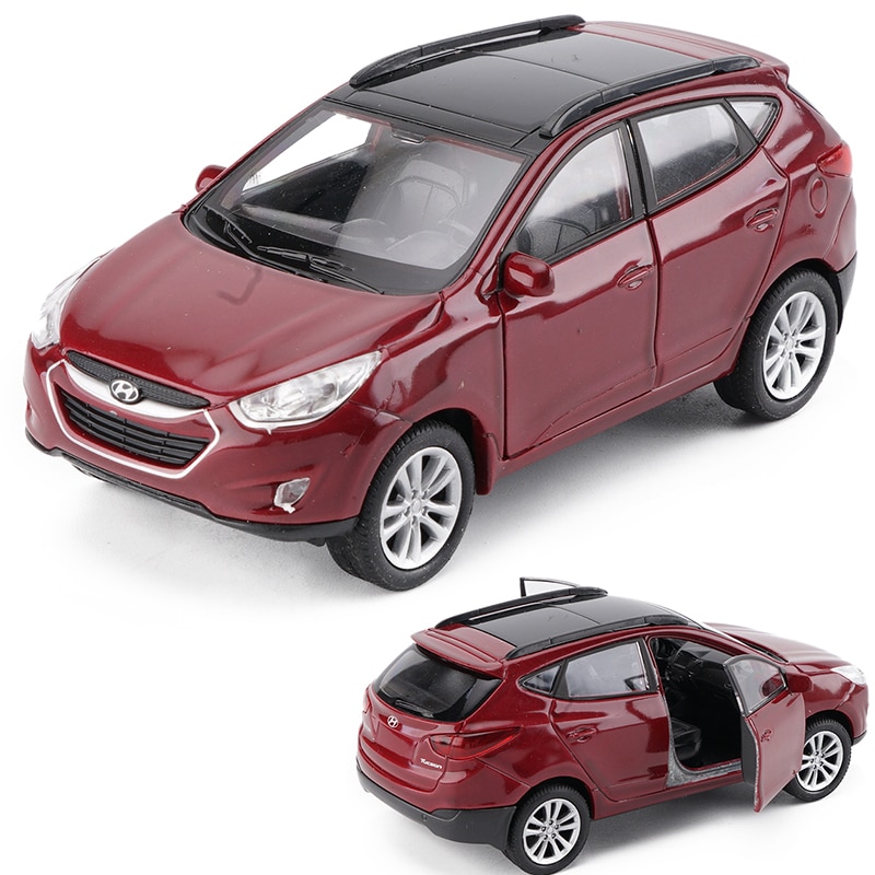 1:36 Scale WELLY Diecast Alloy Metal SUV Car Model For HYUNDAI Tucson ...