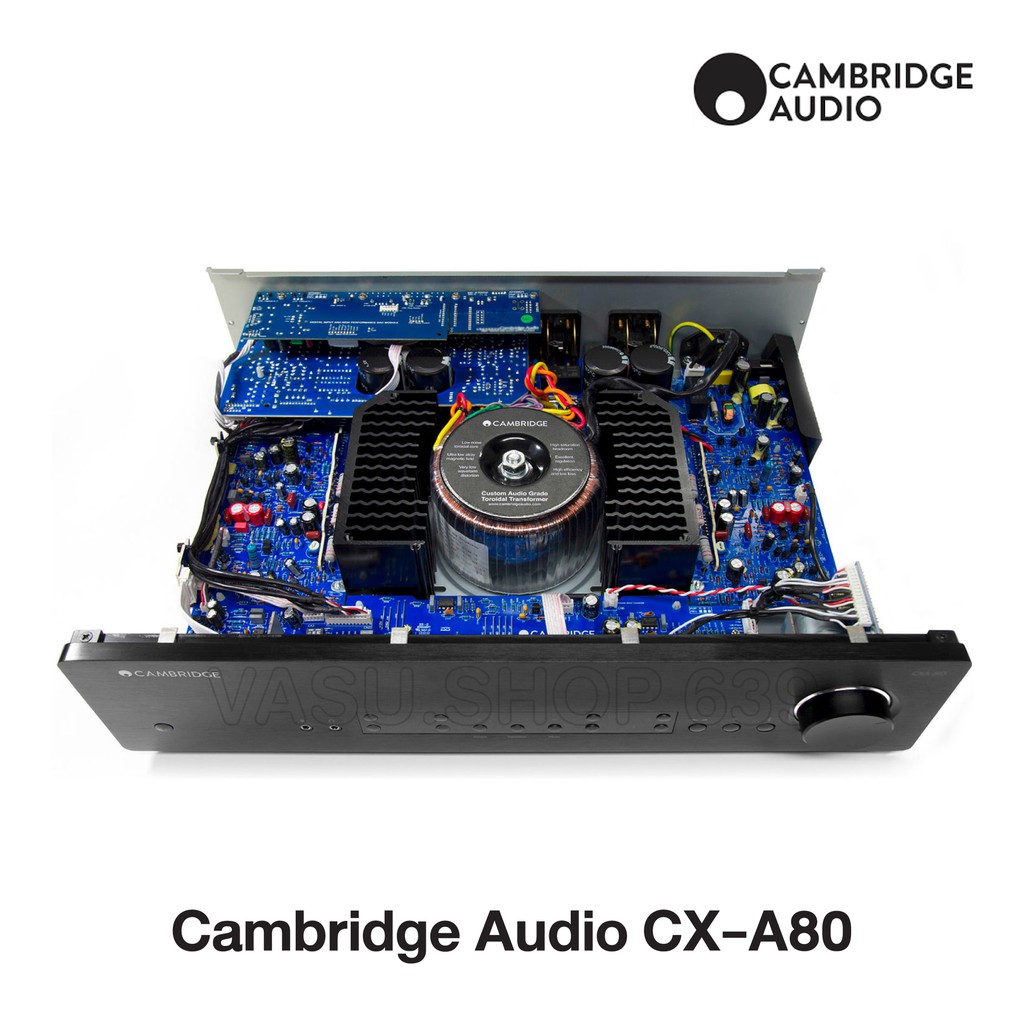 CAMBRIDGE AUDIO CX-A80 (BLACK) แอมป์อังกฤษ กำลังขับ 2x80 วัตต์ ...