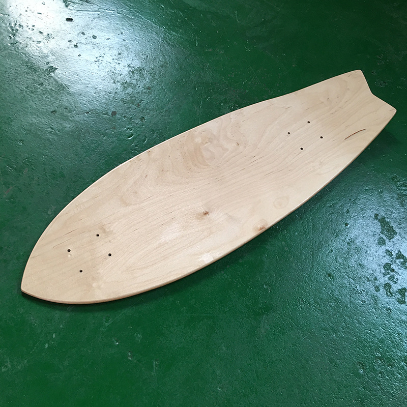 31 * 10INCH Maple land surfboard deck long board double warped board ...