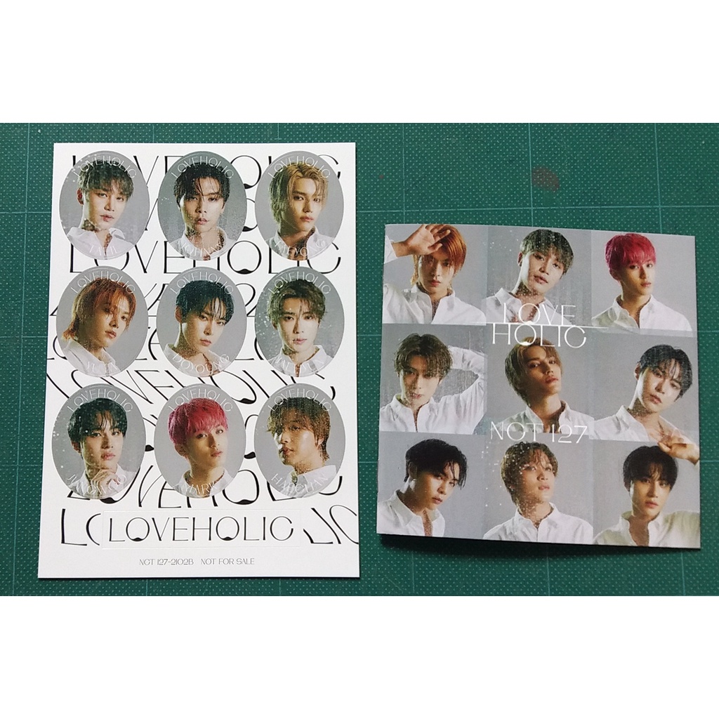 อัลบั้ม เปล่า ญี่ปุ่น NCT 127 - LOVEHOLIC Japanese Album เวอร์ปก แทอิล ...