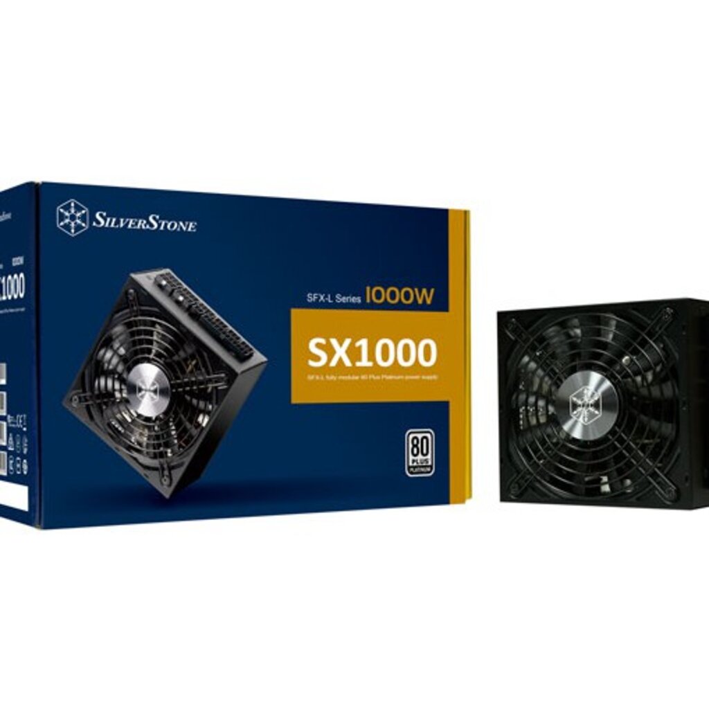 Silverstone SX1000 1000W 80Plus Platinum SFX Power Supply (ประกัน 5ปี ...