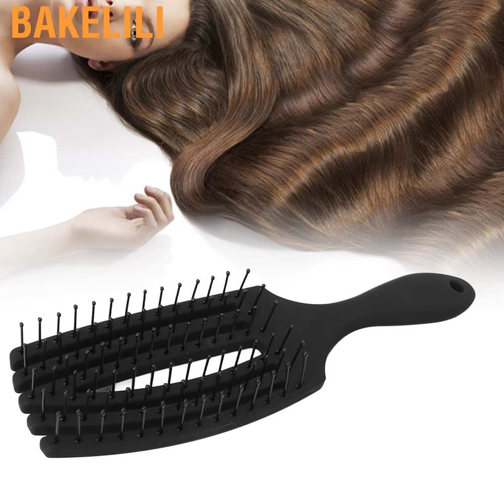 Bakelili Detangling Comb Ergonomic Handle Hollow Out Design Clean Neat ...