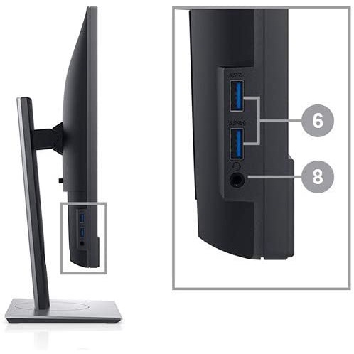 Dell P2418HT 24 Full HD 1920 x 1080 HDMI VGA DisplayPort USB Hub Anti ...