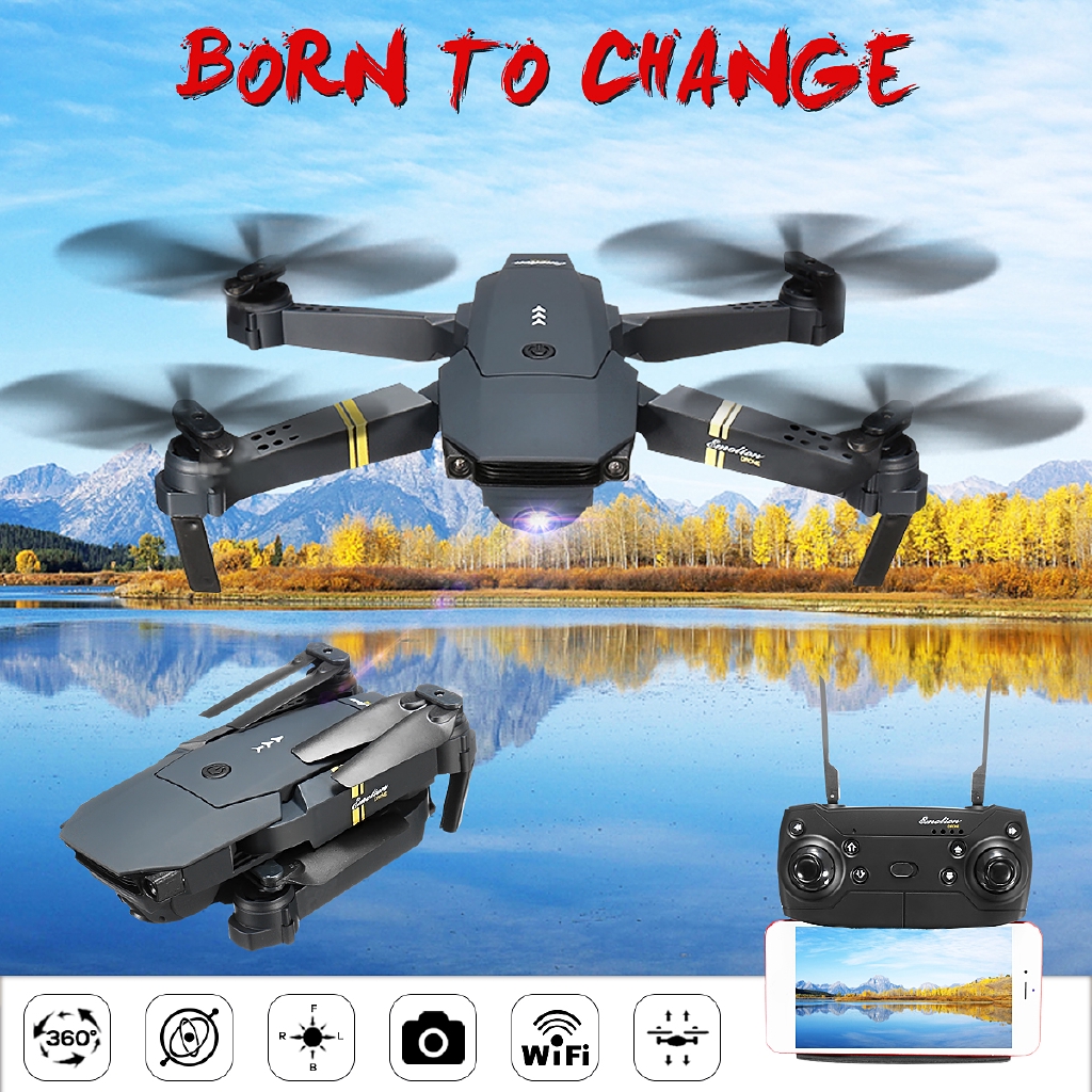 โดรนEachine E 58 Wifi ควอดคอปเตอร์วิทยุบังคับกล้องมุมกว้าง ...