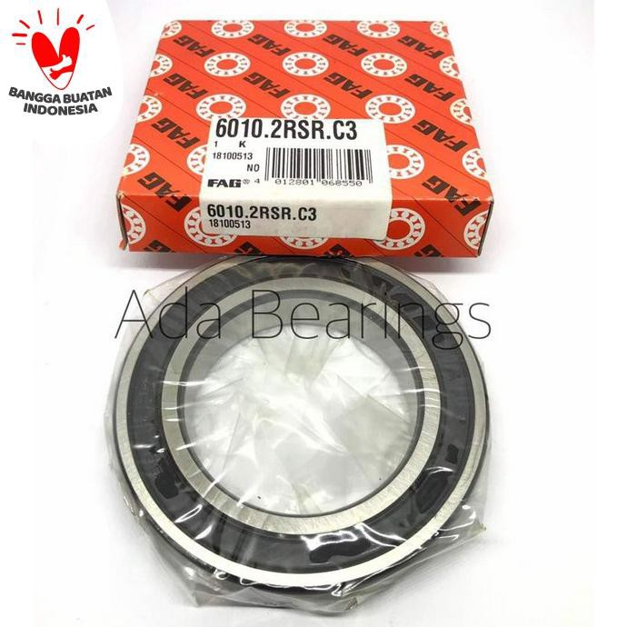 แบริ่ง 6010 2RSR-C3 FAG (โหมด 004) | Shopee Thailand