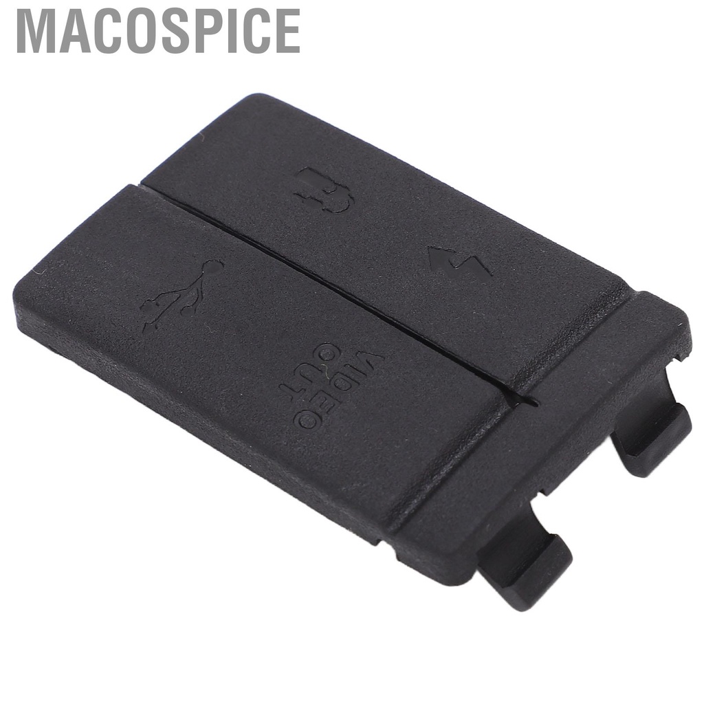 Macospice Camera Interface Cover Rubber Waterproof USB Port Video Out ...