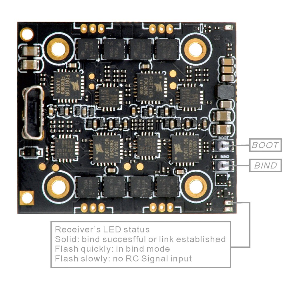 Crux35 Crux35 HD อะไหล่โดรน FPV Racing Happymodel ELRS X1 AIO 2-4S 12A ...