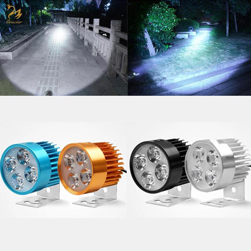9V-85V 4LED Electric Car Light Motorcycle Light Waterproof Modified ...