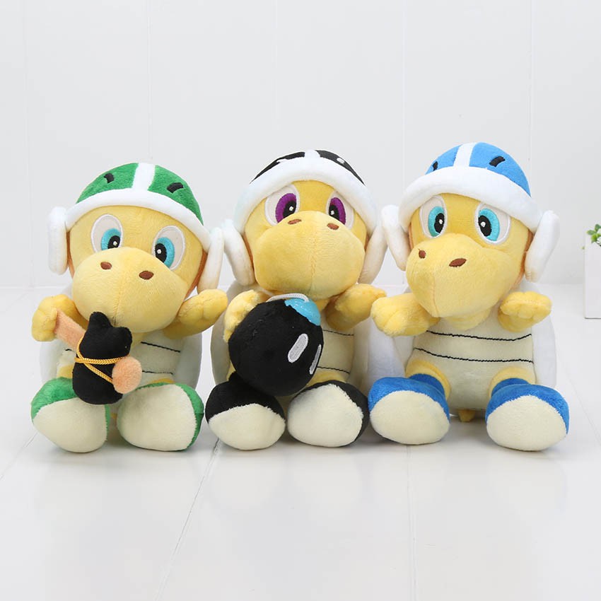 18cm Super Mario Bros Dolls Koopa Troopa Skull Plush Toy Y3B1 ...