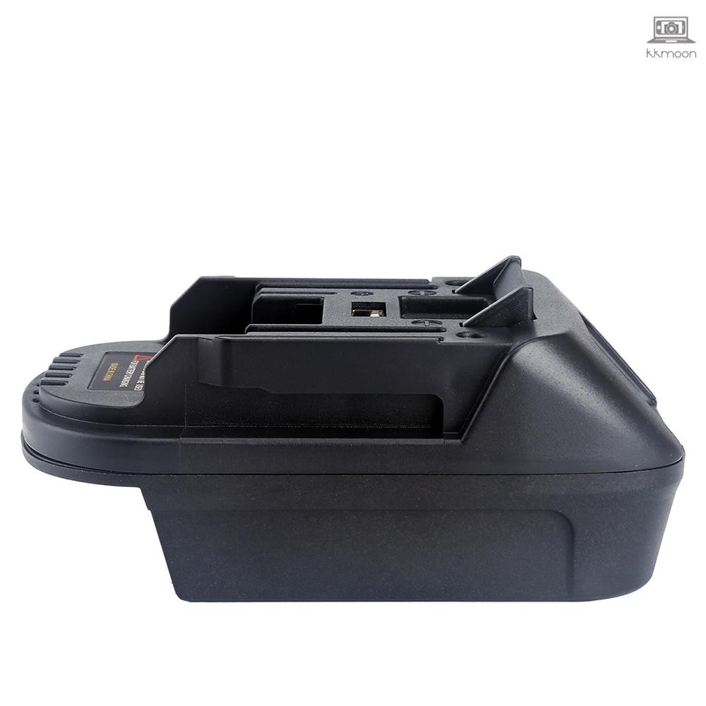 dm 18 m อะแดปเตอร์แปลงแบตเตอรี่สําหรับ makita 18v lithium - ion power ...