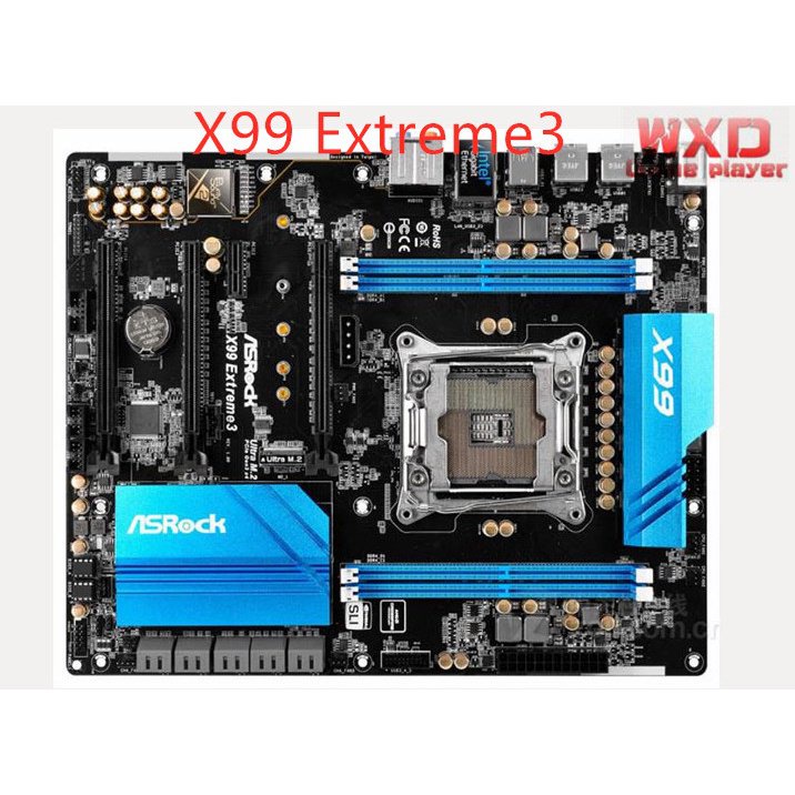 ของแท้ ซ็อกเก็ตเมนบอร์ด LGA สําหรับ ASRock X99 extreme3 X99 x99m 2011 ...