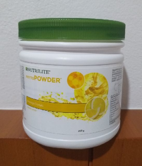 Nutrilite Phyto powder แบบกระปุก รสเชอรี่ ส้ม มะนาว ขนาด 360 g ...