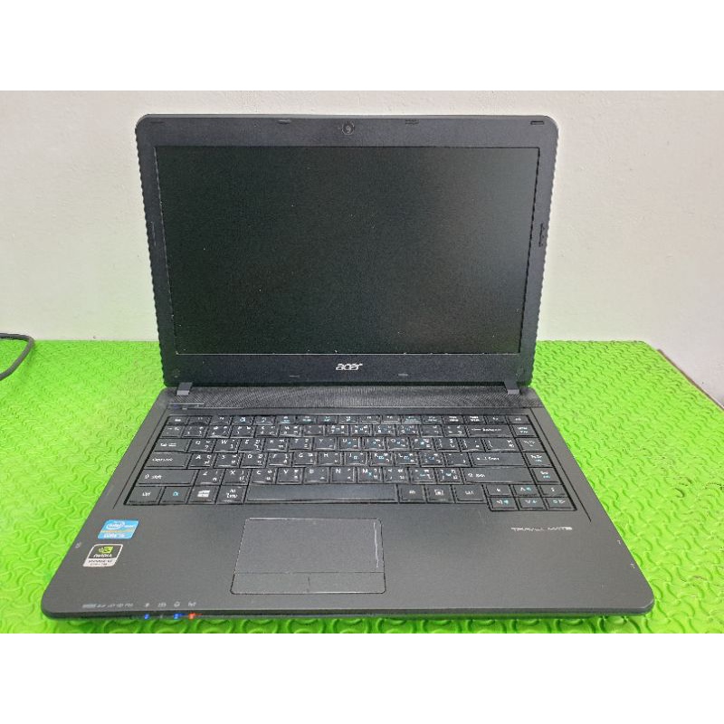 notebook acer traval mate P243 core i5 gen3 การ์ดจอแยก แบตเก็บไฟ ...
