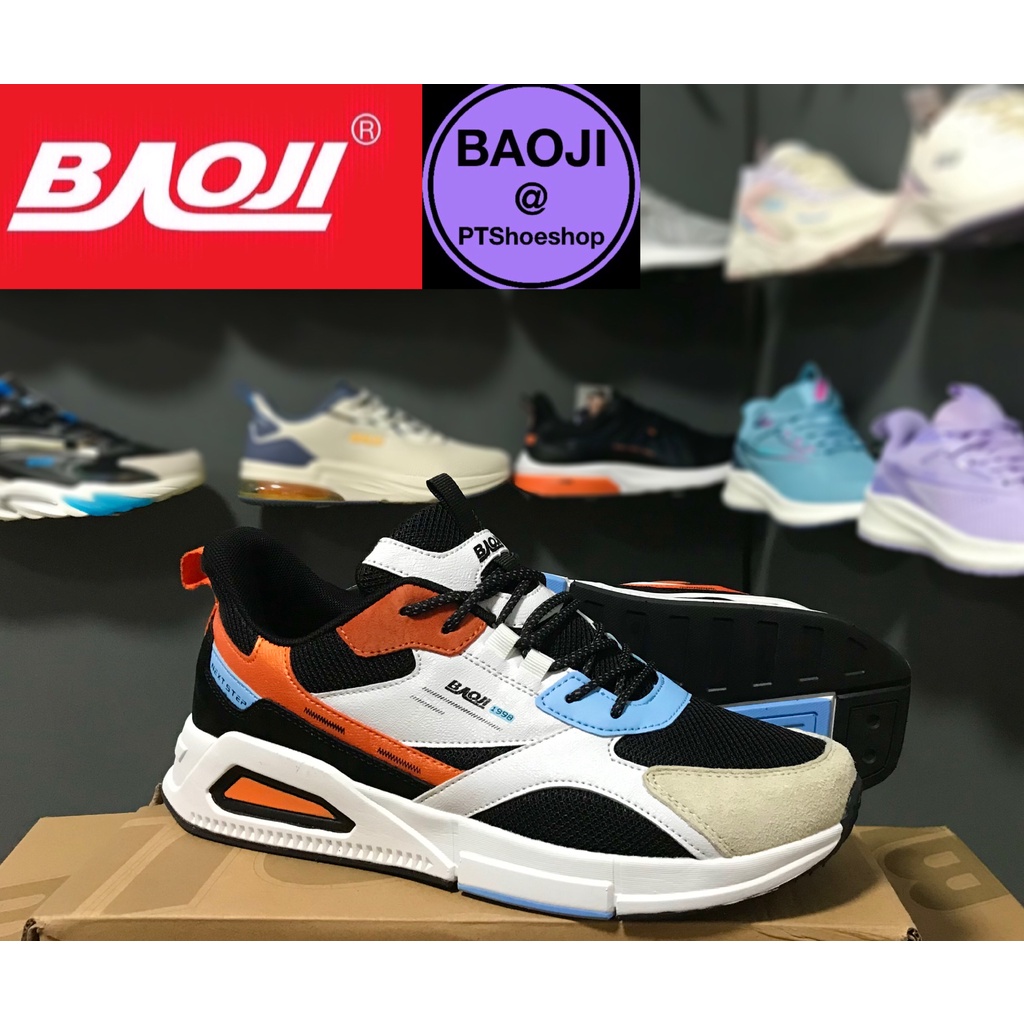 (Baojiลิขสิทธิ์แท้100) Baoji BJM633 รองเท้าผ้าใบผู้ชาย รองเท้า ลำลอง ...