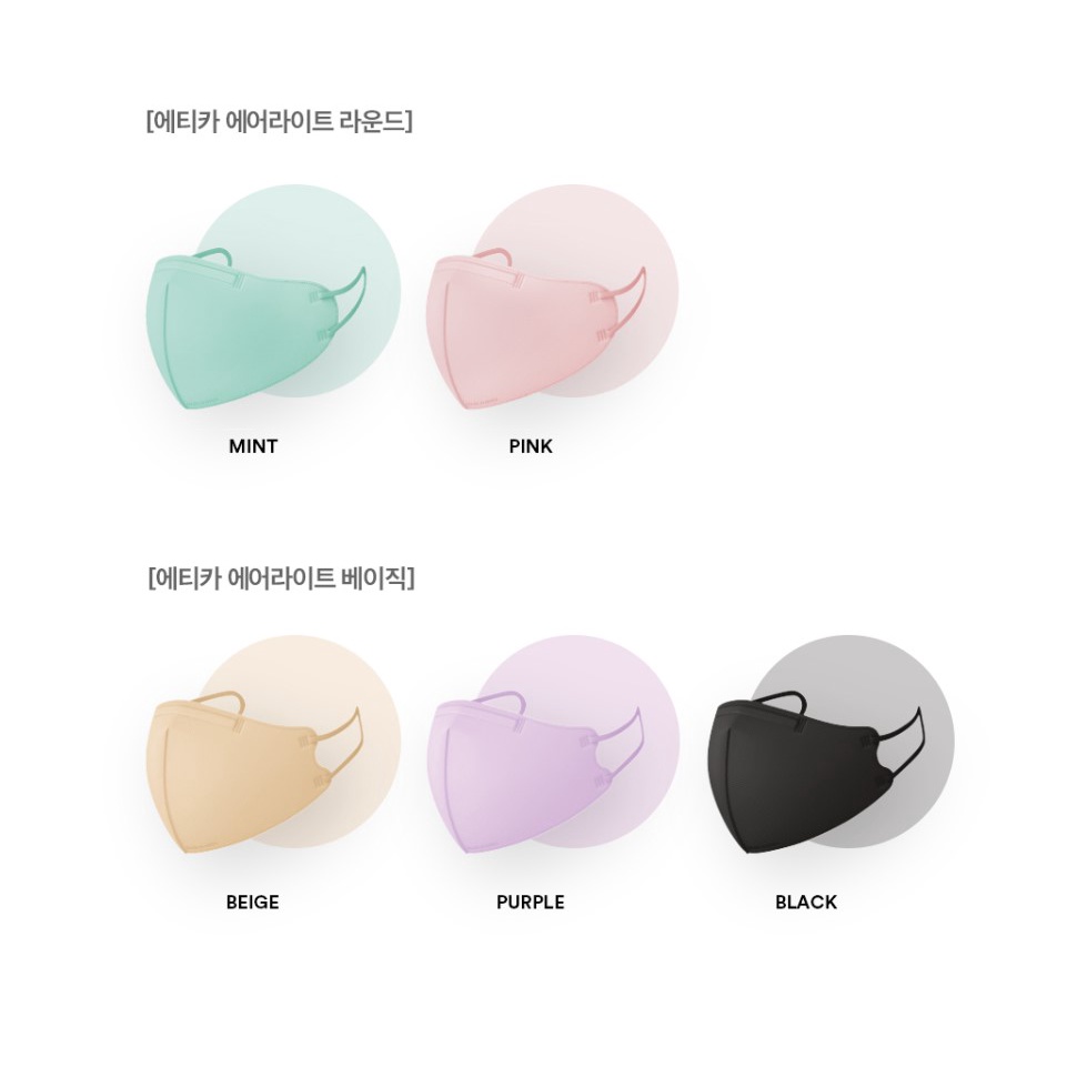 พร้อมส่ง ETIQA MASK KOREA รุ่น 2D สีพาสเทล (ราคาชิ้น) - nidtha_noonka ...