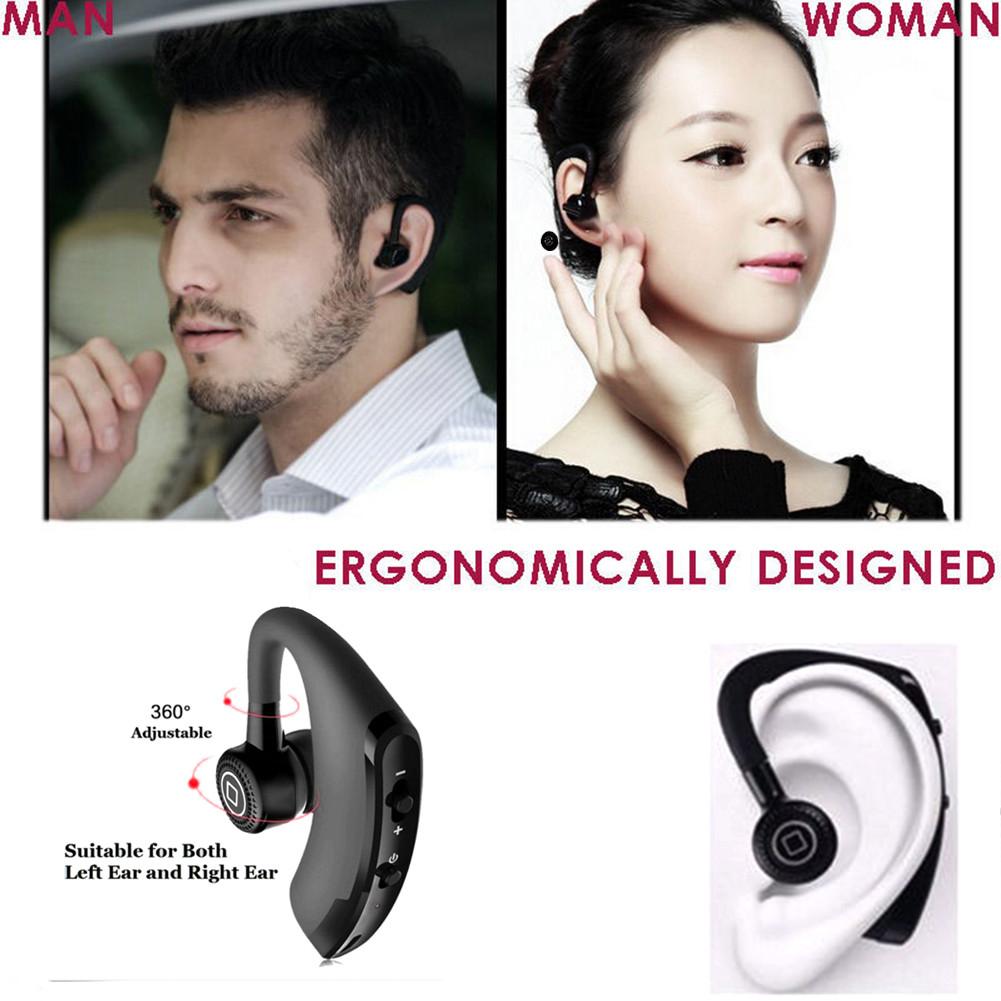 JA V9 บลูทู ธ ไร้สายชุดหูฟังสเตอริโอหูฟังหูฟังกีฬา Handfree สากล - juanyago - ThaiPick