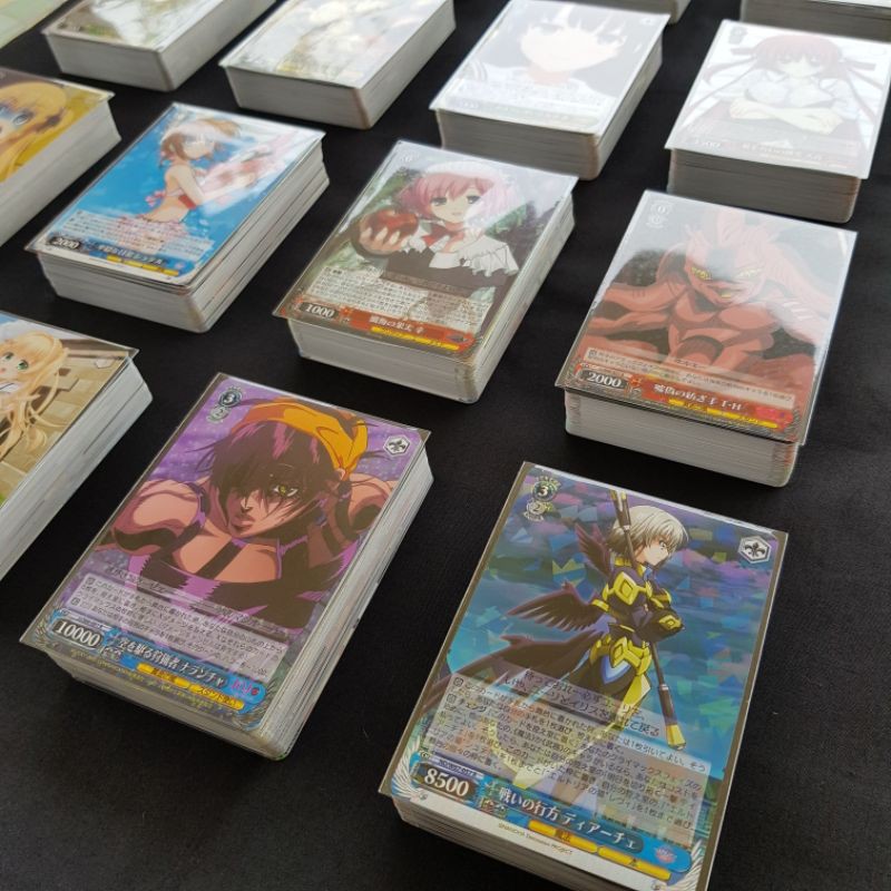 Weiss Schwarz TCG สุ่ม50ใบคละแบบ เลือกเรื่องได้ ไม่ซ้ำ สภาพสะสม ...