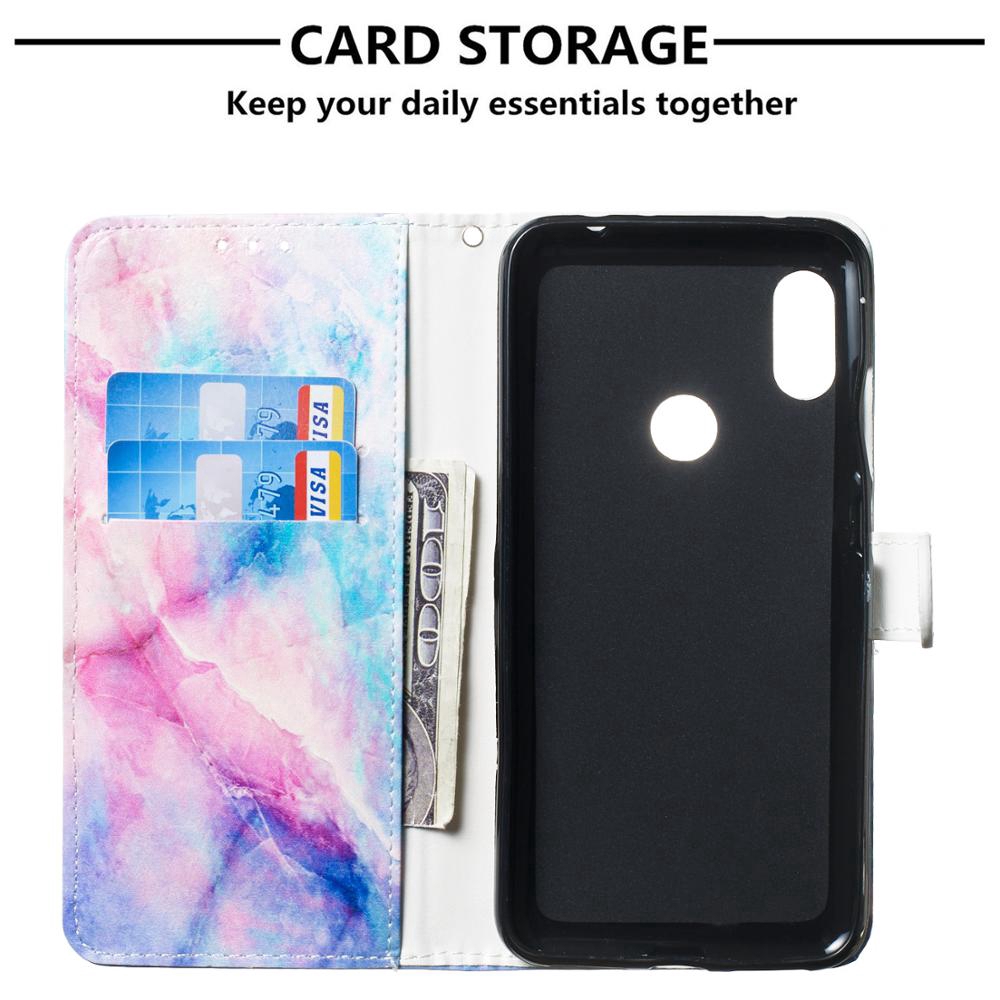 Daxing pu Leather Flip Wallet Case For redmi NOTE 7 Luxury Back Cover ...