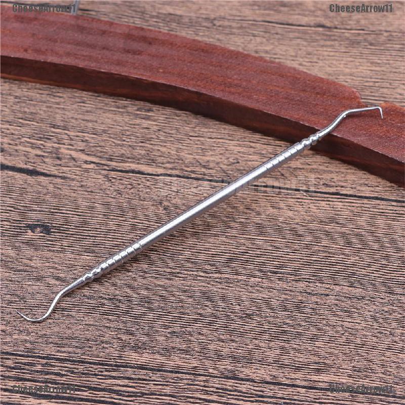 CheeseArrow 1Pc Double Ends Stainless Dentist Teeth Clean Hygiene ...