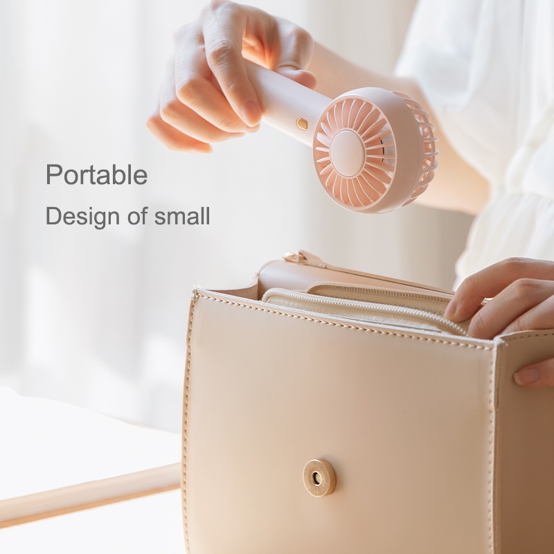 Portable Fan Usb Rechargeable Mini Electric Charging Fan 1500mAh ...