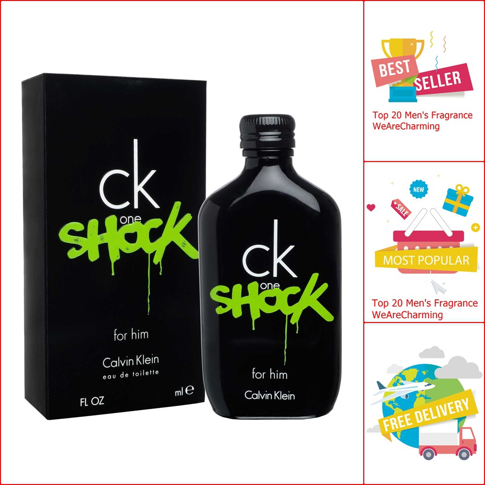 CK One Shock for Him EDT 100 ml., 200 ml. - wearecharming - ThaiPick
