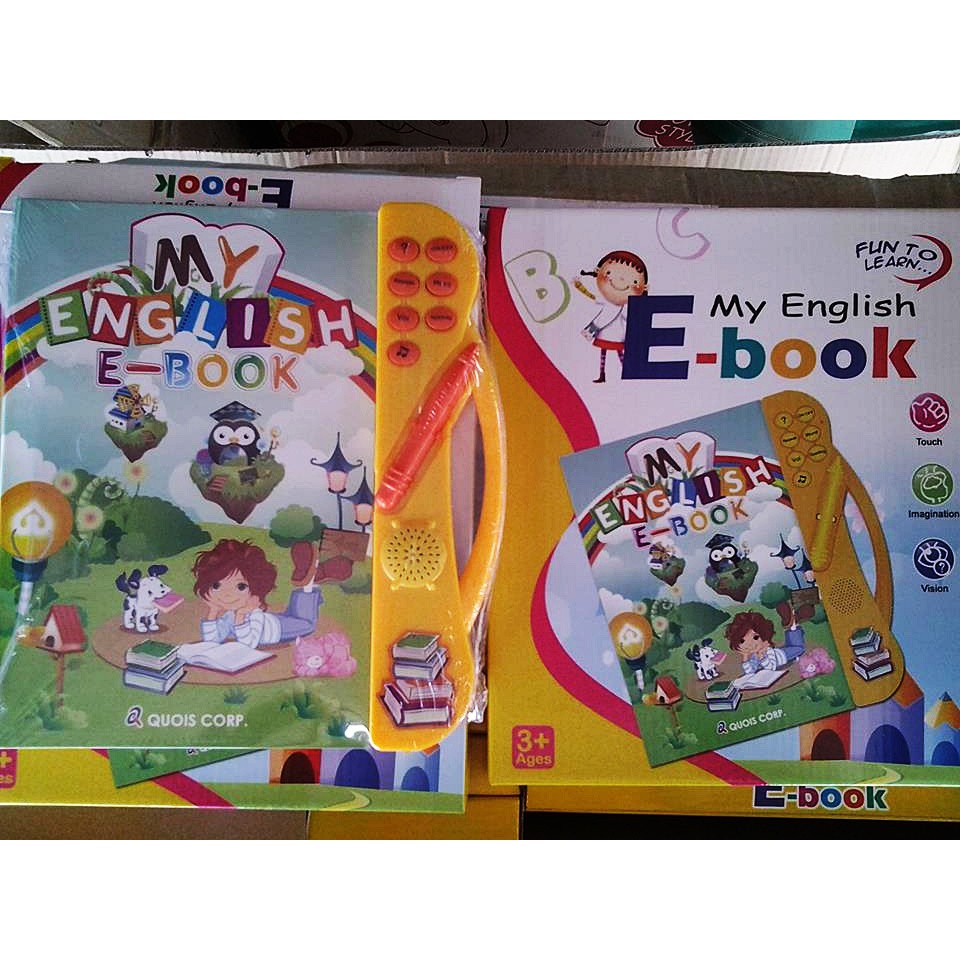 My English E-book หนังสือเสริมการเรียนรู้ เหมือนคอมบุ๊ค มีปากกาให้พร้อม ...