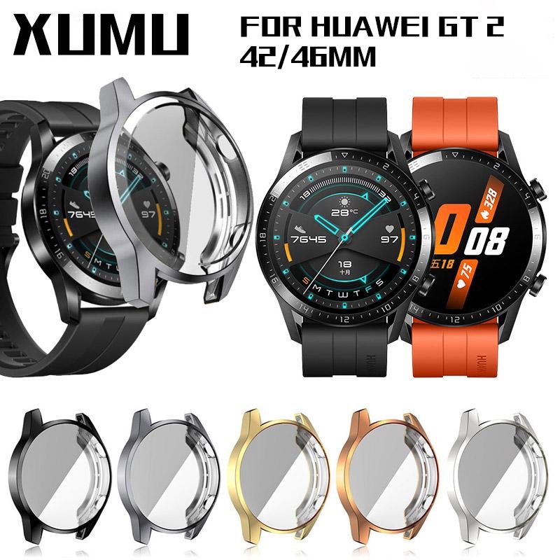 Xumu TPU Soft Case Huawei Watch GT 2 46mm 42mm Full Cover Ultra thin ...