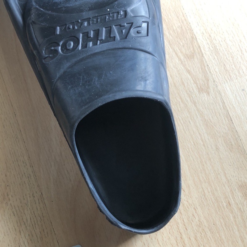 NEW MOLCHANOVS FIBREGLASS BIFINS (F1) WITH PATHOS FOOT POCKETS SIZE 36 ...