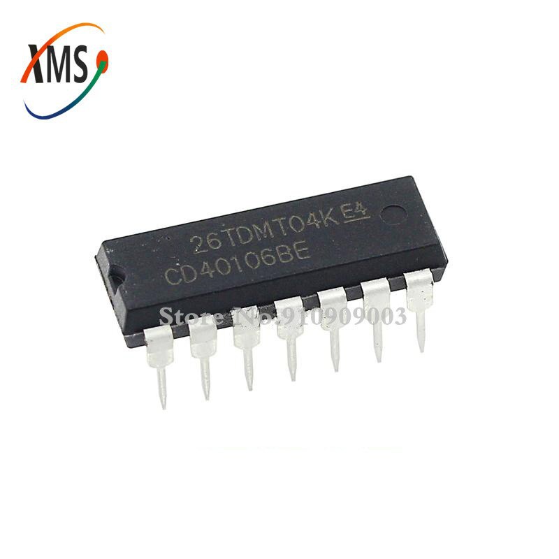 Cd40106Be Dip14 Cd40106 Dip 40106Be Dip-14 Ic Novo E Original อุปกรณ์เสริมสําหรับโนโว่ 10 ชิ้น ...