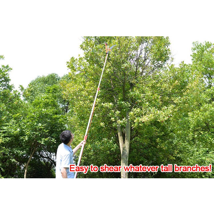 Ready Stock High-carbon Steel Extendable Tree Pruner 3 Pulley Wheel ...